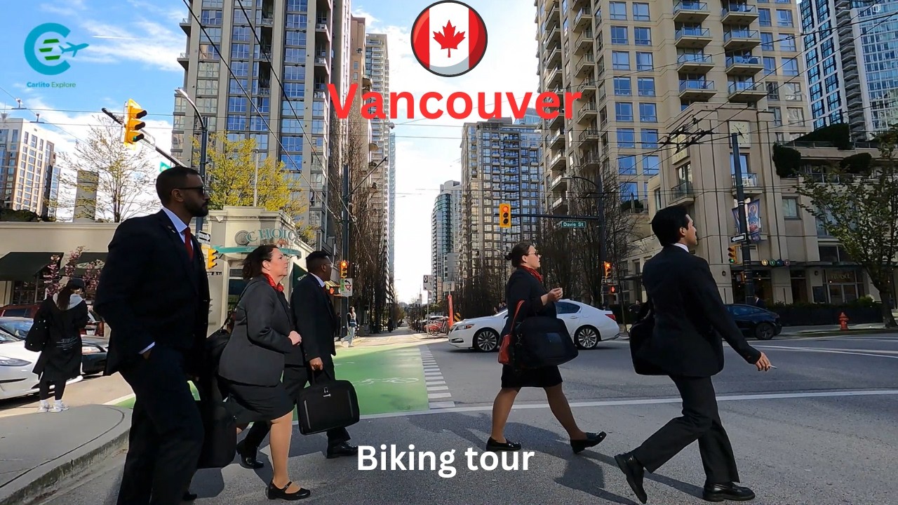 Biking Tour Richards St. in Vancouver, Canada | Virtual Biking Tour ...