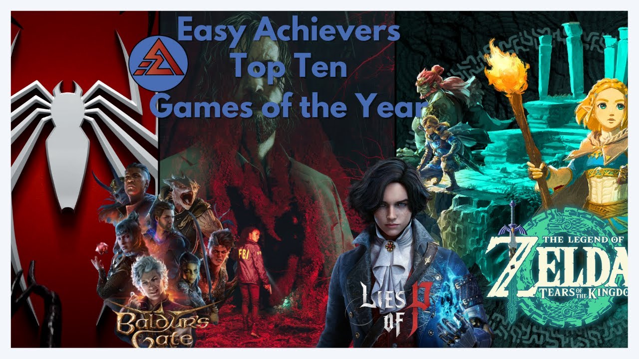 Easy Achievers' Top Ten Games of the Year ft. Emmett Watkins Jr. - YouTube