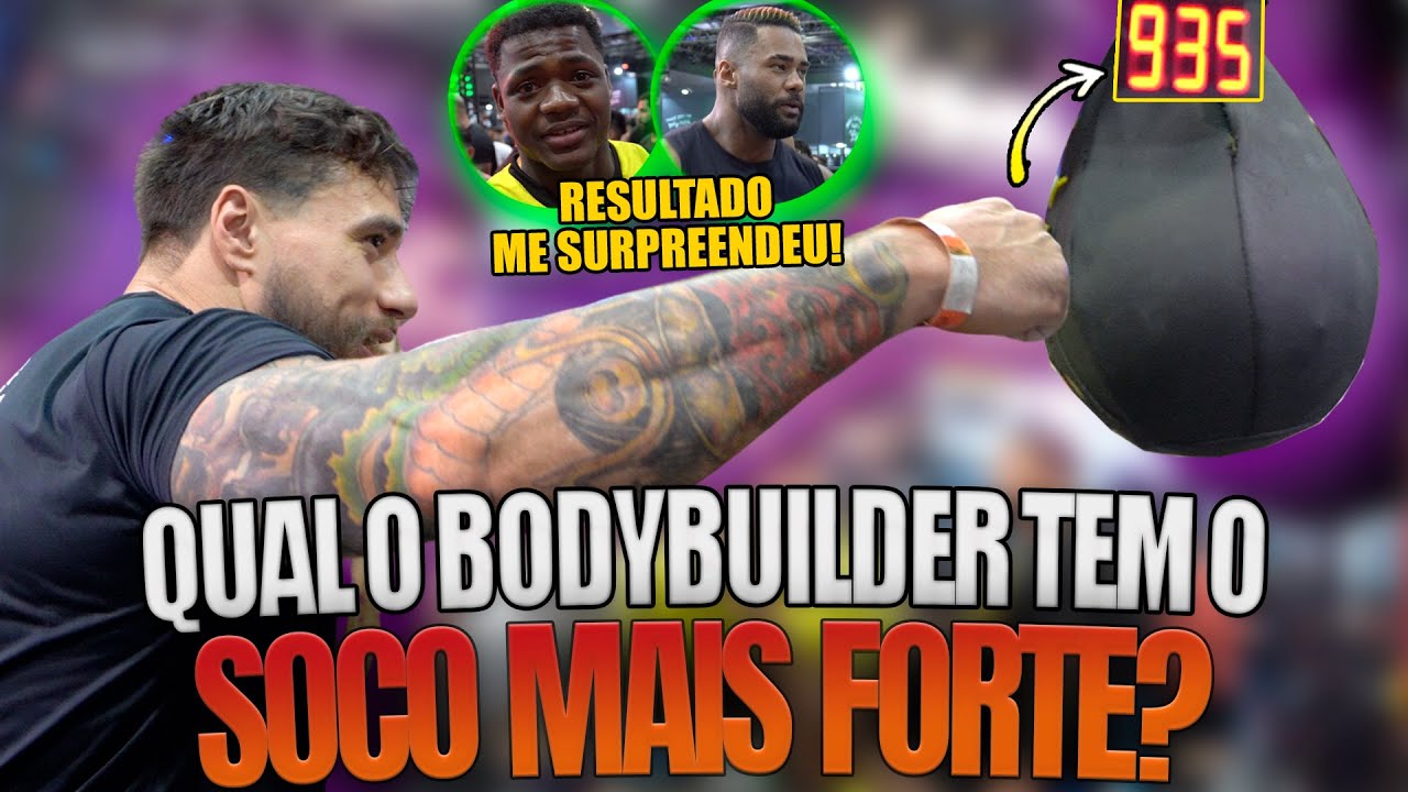 DESAFIEI OS BODYBUILDERS PARA VER QM TEM O SOCO MAIS FORTE! GORILA ...