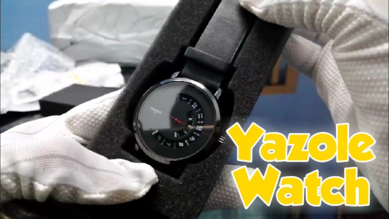 Unboxing Watch YAZOLE. - YouTube