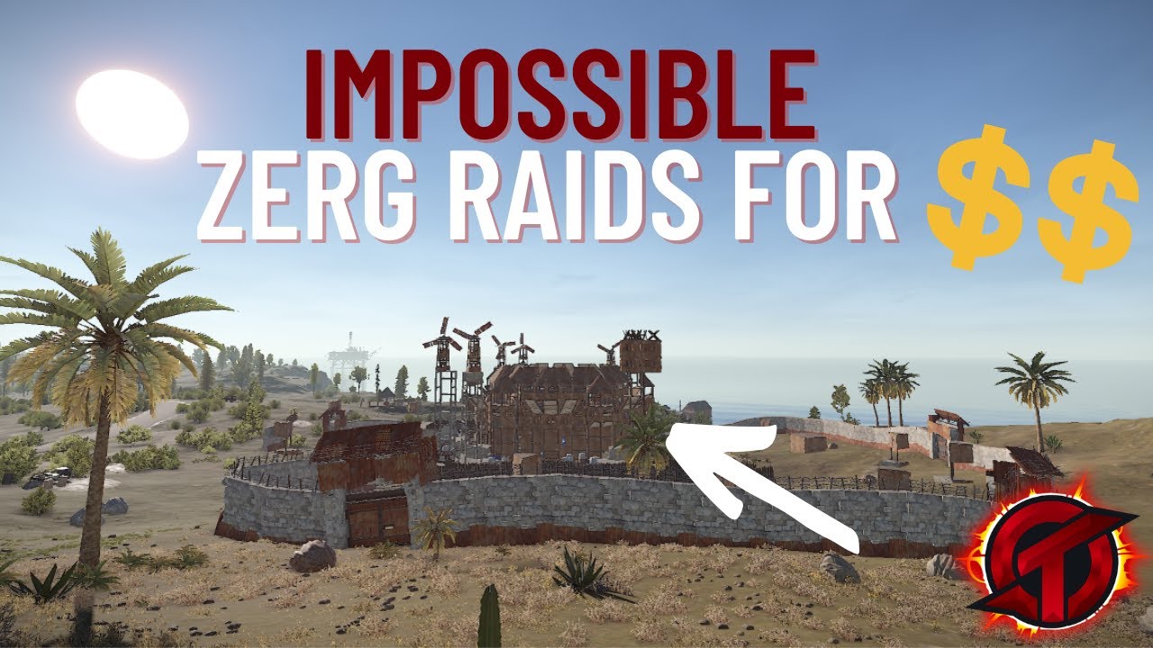 How OT Raids Zergs for BOUNTY MONEY | Rust Wipe Progression - YouTube