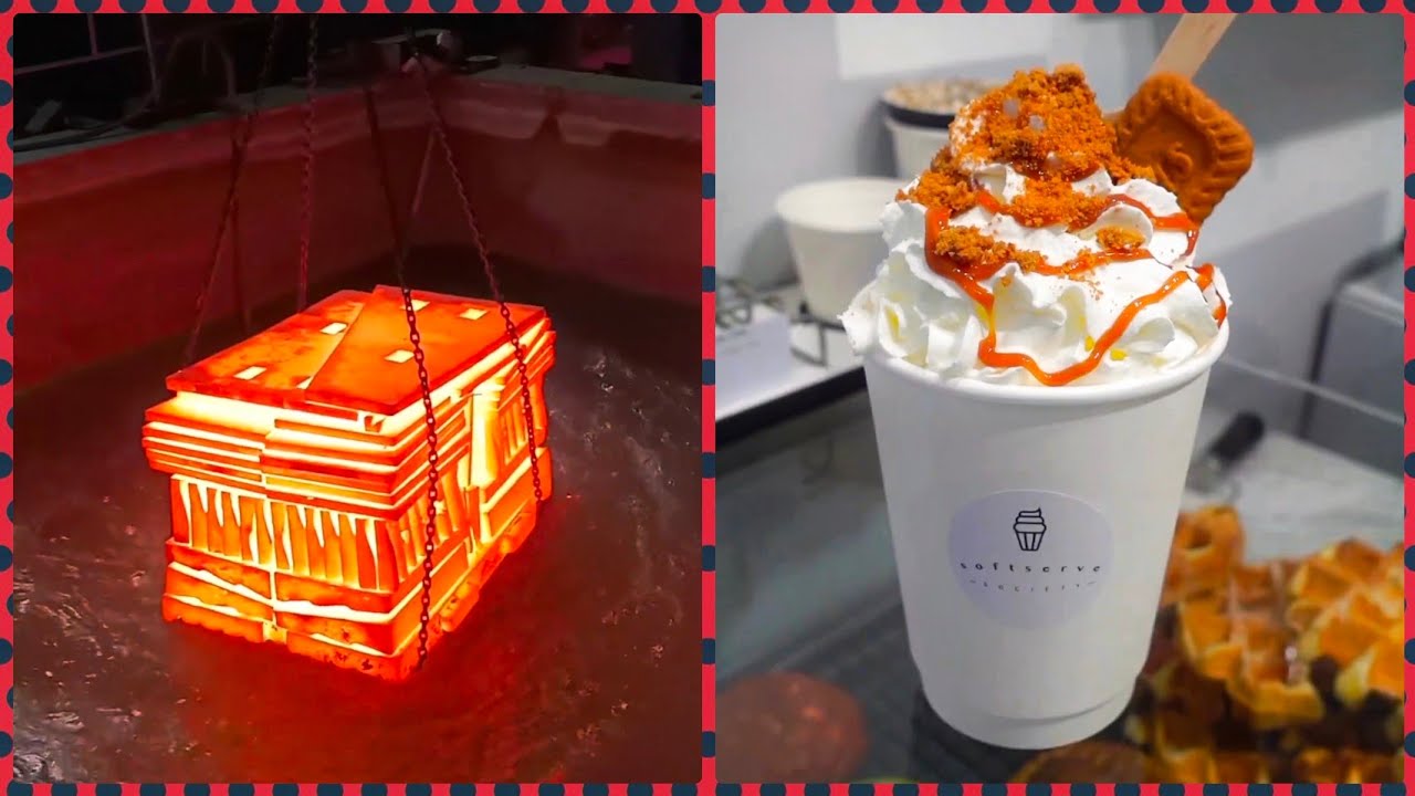 satisfying making ice Cream video | amazing satisfying Video. - YouTube