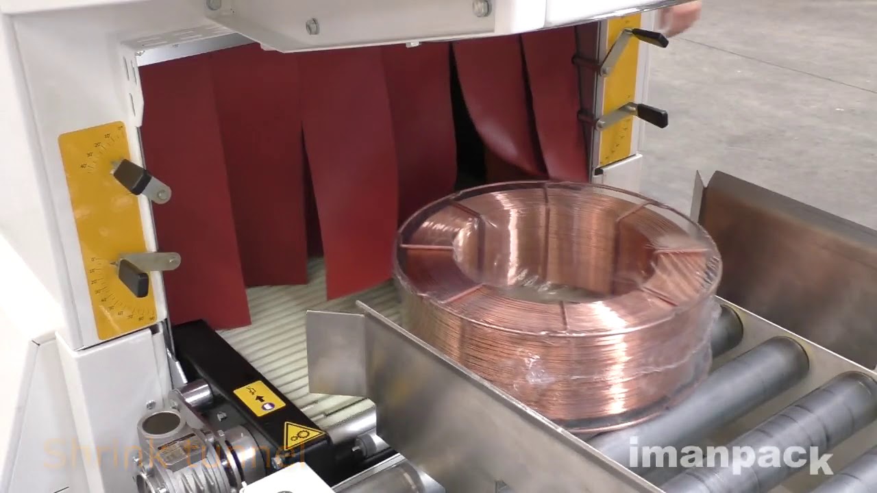 Welding wire packaging (by Imanpack) - YouTube