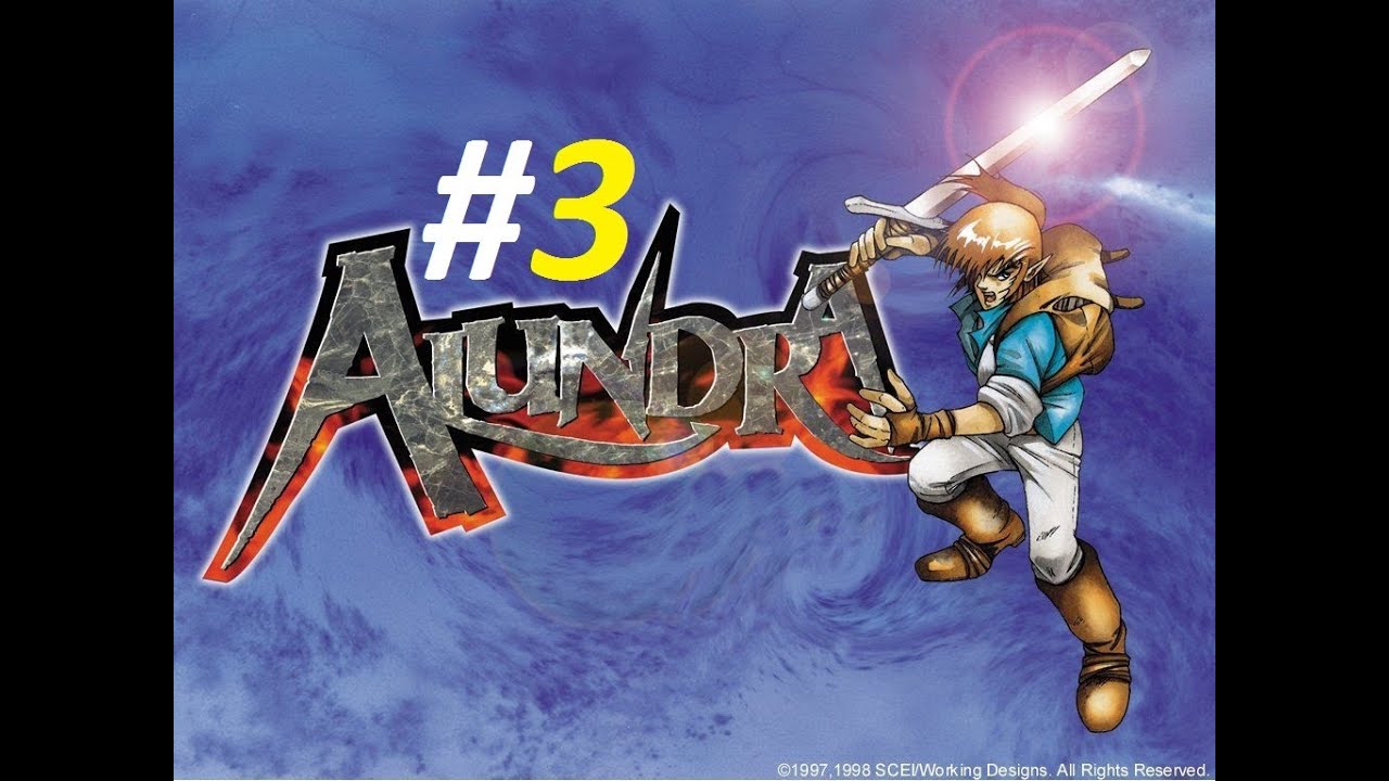 Alundra #3. Приключения в угольной шахте. - YouTube