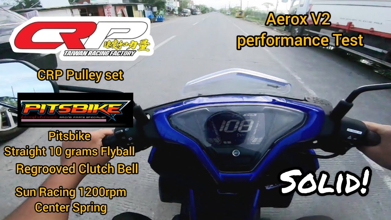 Aerox V2 2023 PERFORMANCE | CRP PULLEY SET | Pitsbike Flyball straight ...