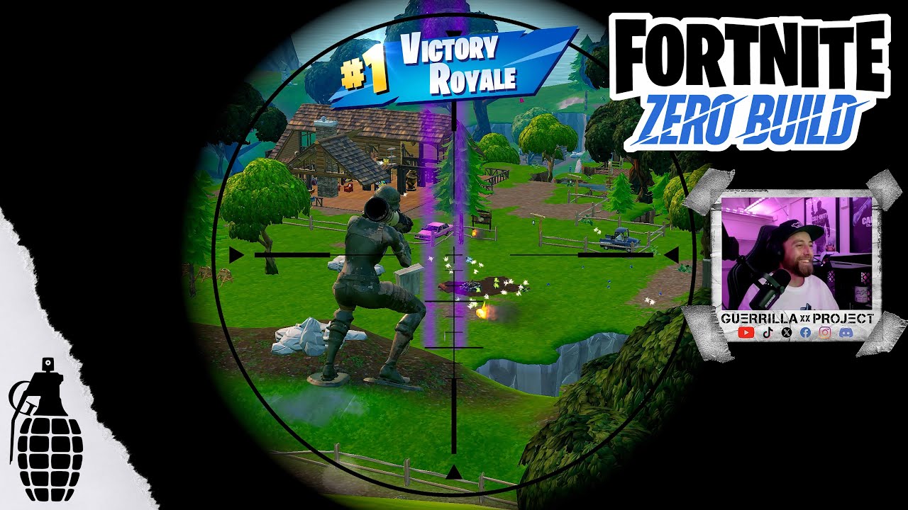 Sniping in Fortnite OG Zero Build - YouTube