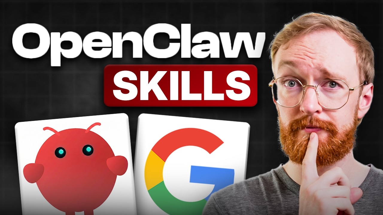 OpenClaw Skills Tutorial: Google Workspace Full Setup - YouTube
