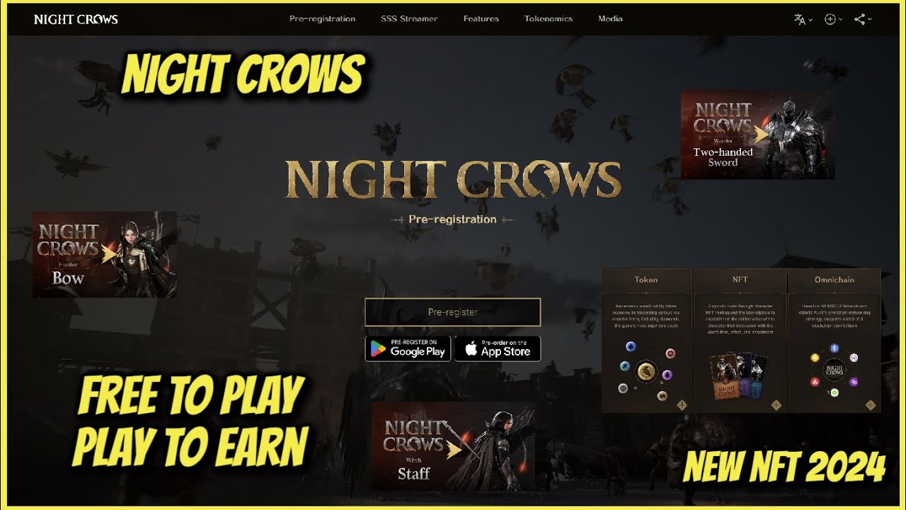 Night Crows | New NFT 2024 , Free to Play , Play to Earn ( Tagalog ...