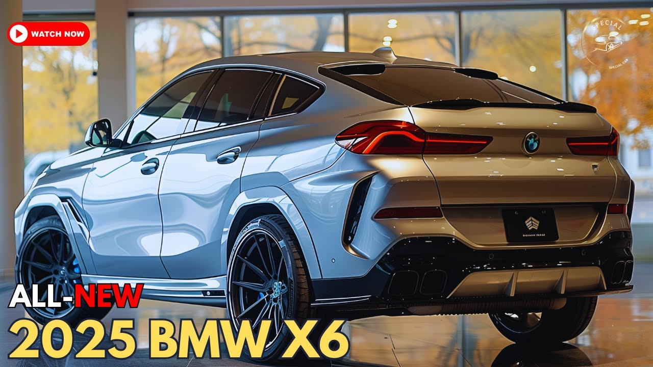 First Look! All-New 2025 BMW X6 M: Luxury Meets Power! - YouTube
