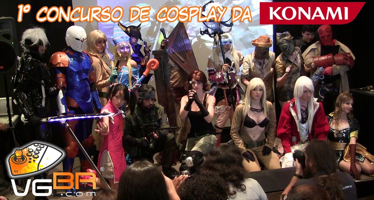 vgBR no 1º Concurso Cultural de Cosplay da Konami - YouTube