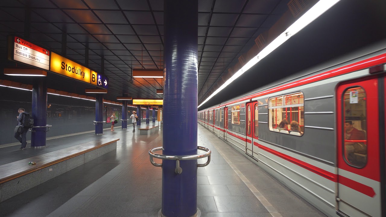 Czech Republic, Prague, metro ride from Luka to Stodůlky - YouTube