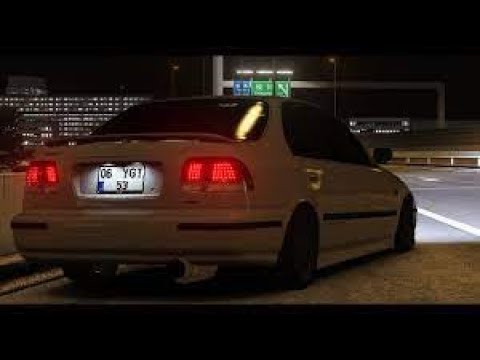 ASETTO CORSA  HONDA CİVİC  1.6 DİZEL  İLE  ŞEHİR TURU (!!!!YÜKSEK EGZOZ SESİ İÇERİR) :)