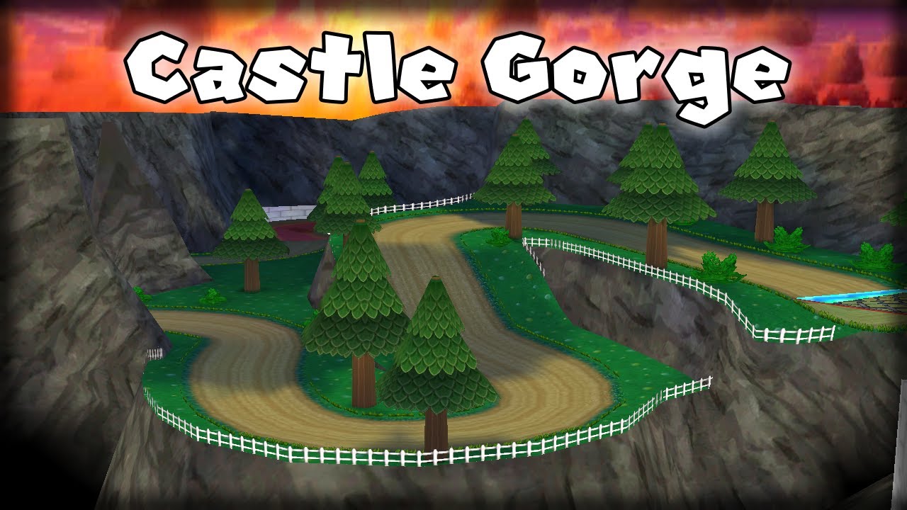 [MK7 Mods] Castle Gorge by Cats4Life, TheGamingBram, Toadette Hack Fan, and Mystora - YouTube