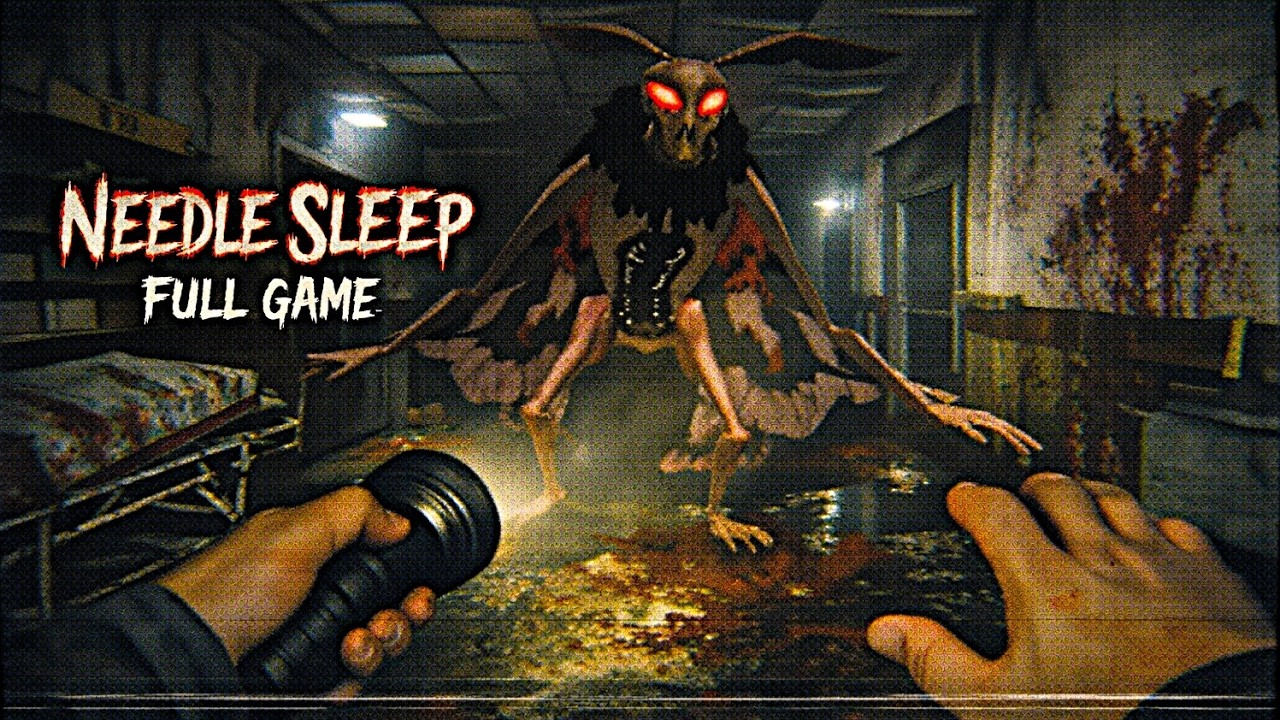 NEEDLE SLEEP Full Game Walkthrough | FREE Psychological Hospital Horror ...