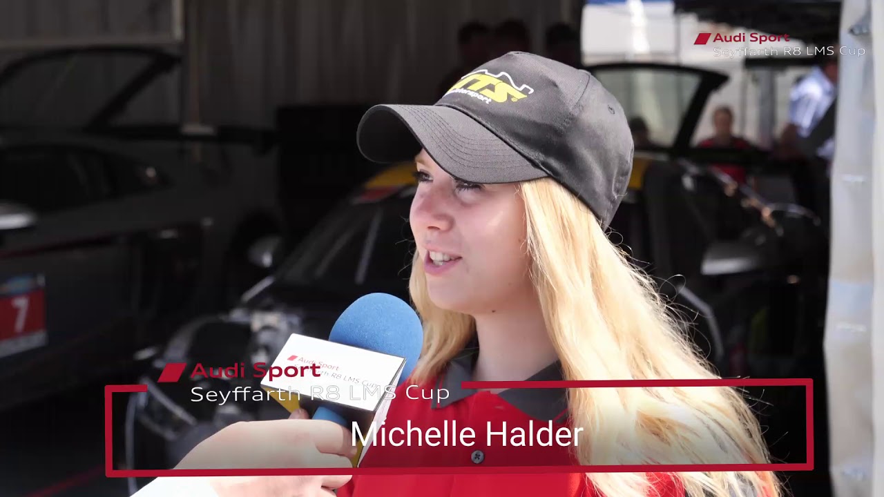 Audi R8 LMS Cup | Round 1 - Hockenheim | Michelle Halder - YouTube