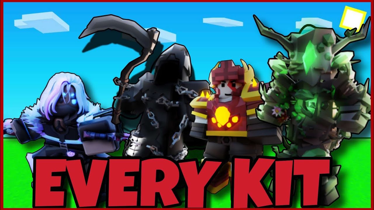 i use EVERY kit i own in roblox bedwars in ONE video - YouTube