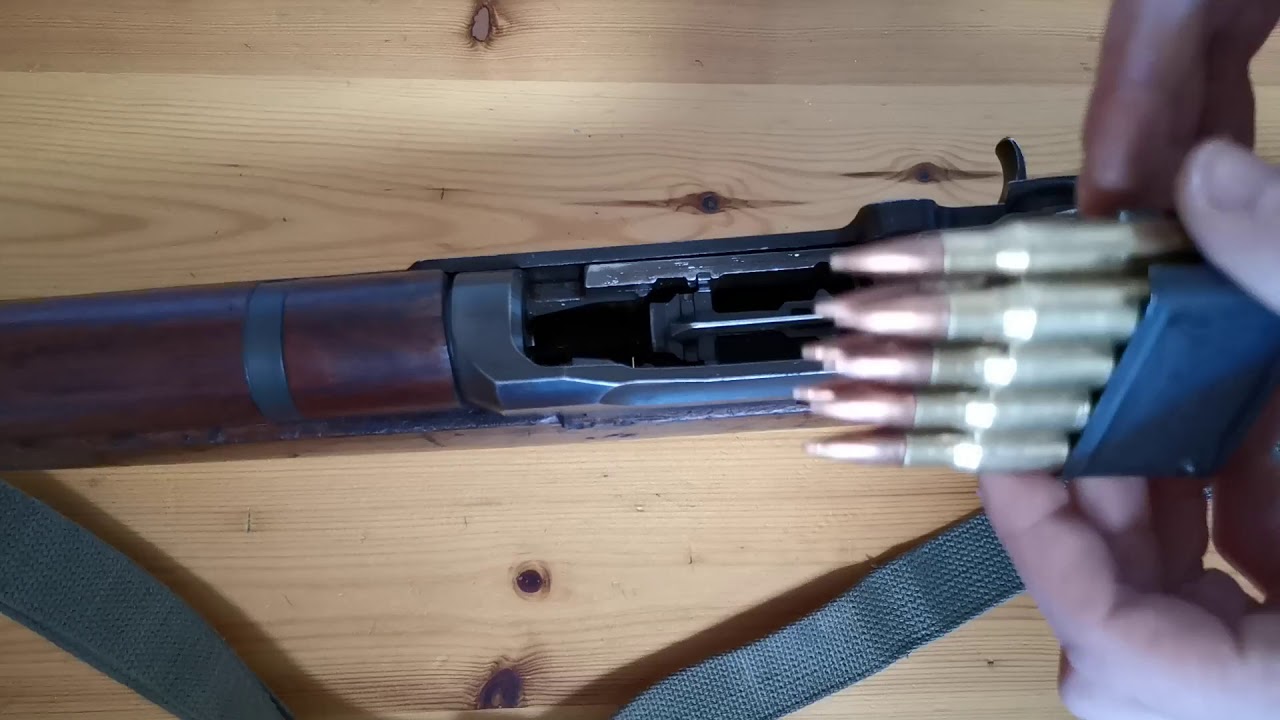 How to unload M1 Garand. HLL - YouTube