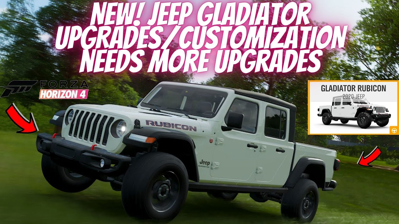 FORZA HORIZON 4-NEW jeep gladiator-RACING PICK UP TRUCK-How to unlock ...