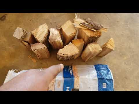 Western BBQ Hickory Mini Logs - YouTube