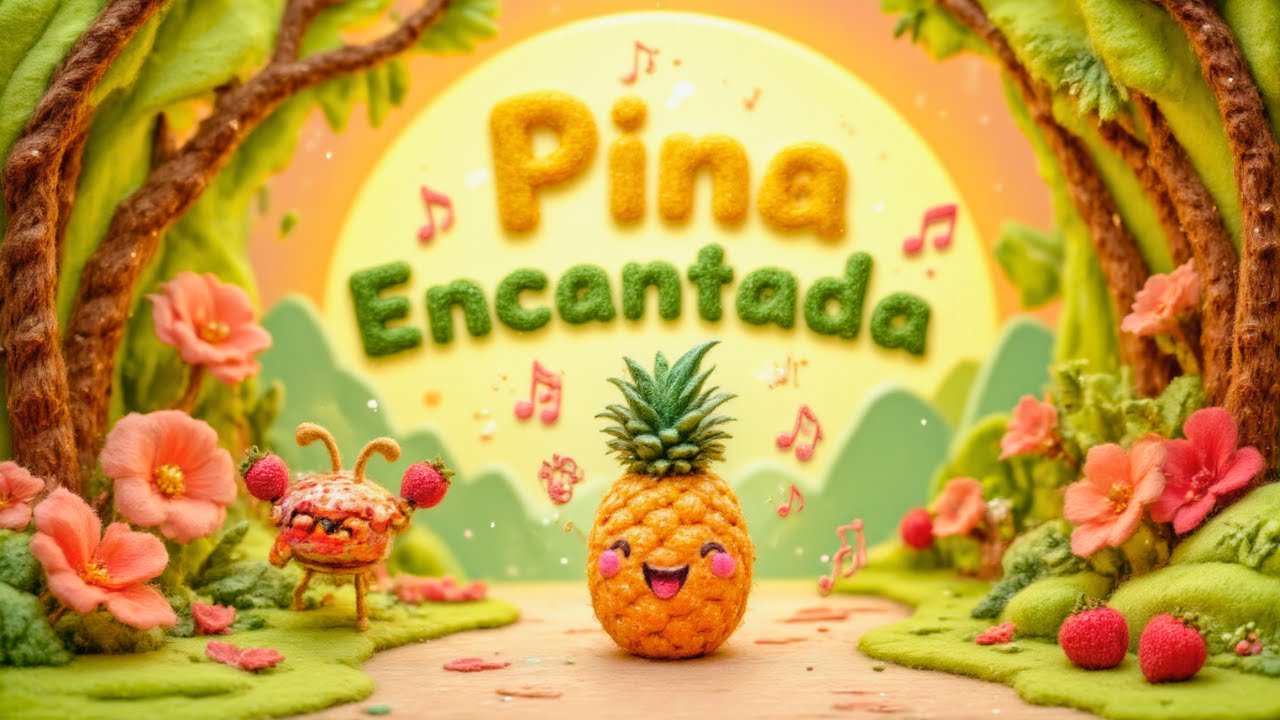 ¡La Danza de la Piña Encantada: Una Fiesta Tropical para Bailar! 🍍🎶 ...