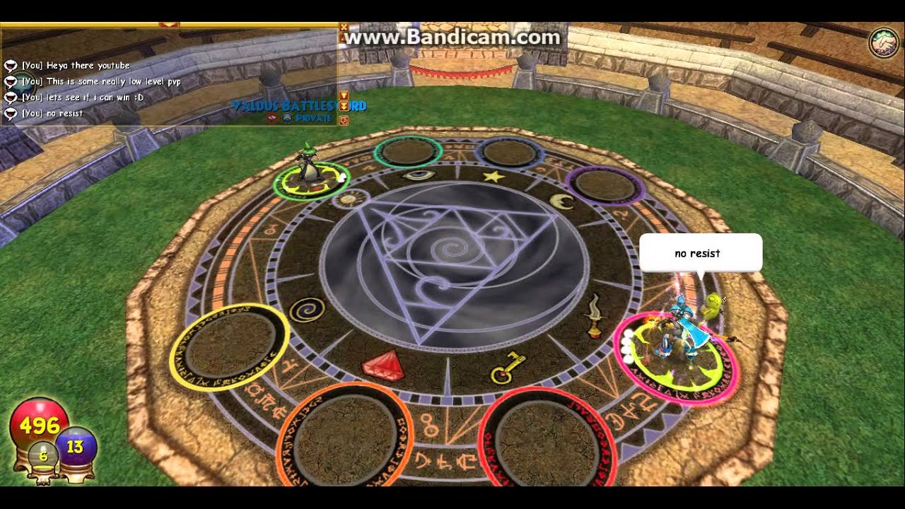 Wizard101 low level pvp - YouTube