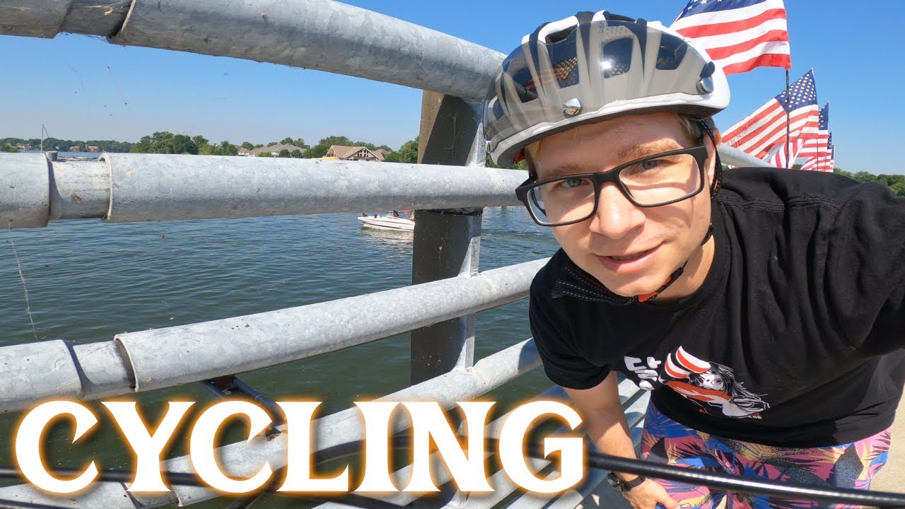 Cycling Geist Reservoir Indiana - YouTube