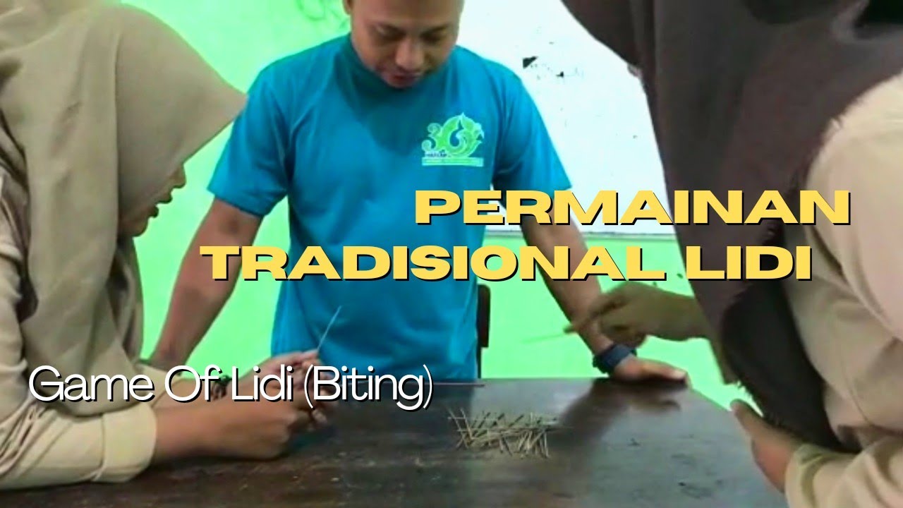 Permainan Tradisional Lidi - Game Of Lidi (Biting) - YouTube