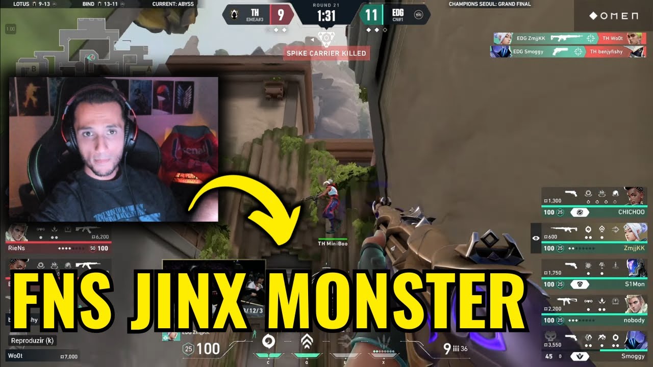 🚨FNS Jinx Monster by Heretics Against EDG - YouTube