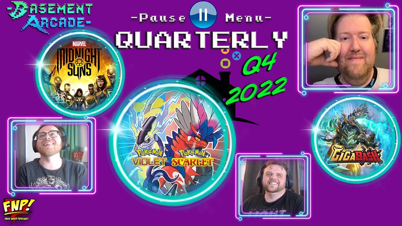 Q4 2022 - Pause Menu Quarterly | Basement Arcade: Pause Menu - YouTube