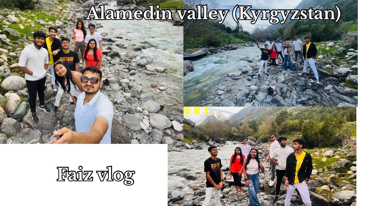 |Nightout| | Alamedin valley | Kyrgyzstan | travel vlog | waterfall ...