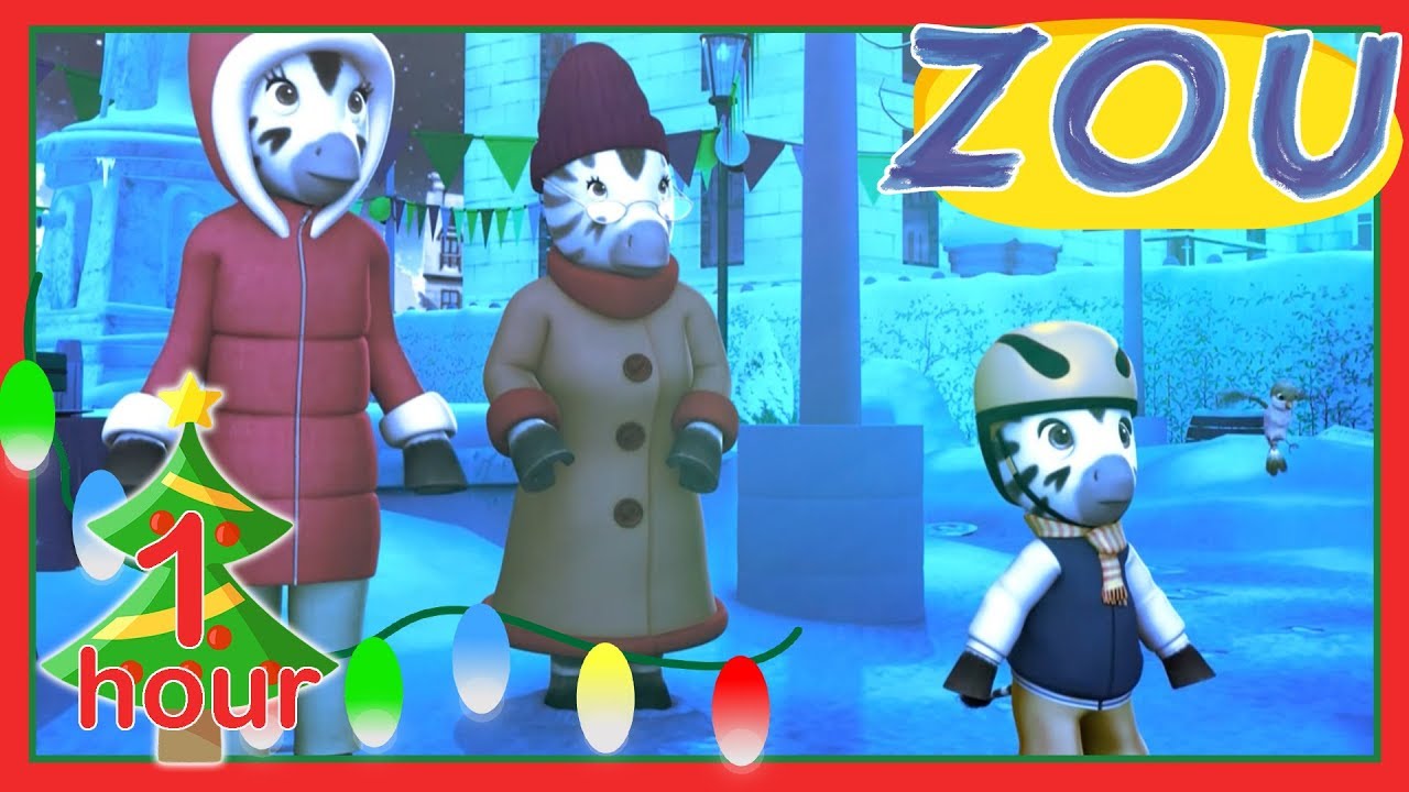 ZOU'S CHRISTMAS 🎄 1 hour COMPILATION ☃️ Cartoons | Zou in English - YouTube