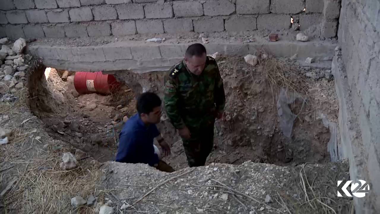 ISIS tunnels in Sinjar (Shingal) city, Kurdistan Region - YouTube