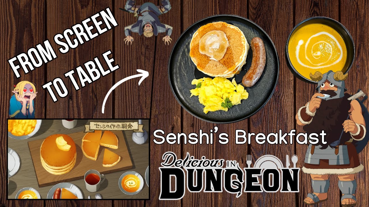This Is Senshi's ULTIMATE Breakfast Dish - Delicious In Dungeon - YouTube