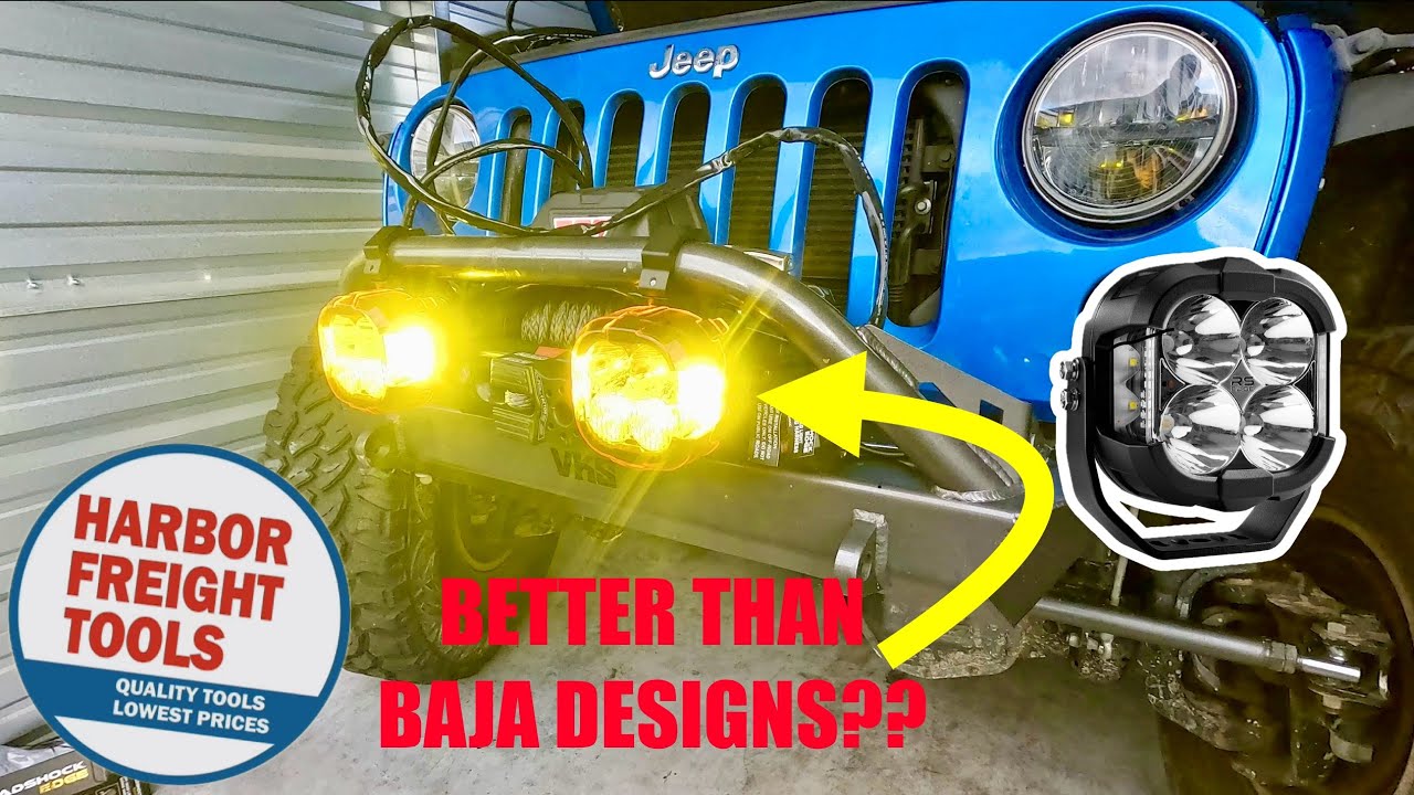 Harbor Freight's Newest Offroad Light!! - YouTube