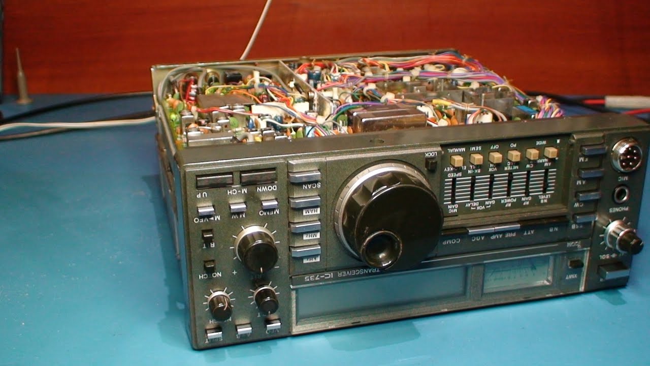 President Bill II - Icom IC 735 - Alan 18 - Alan 48 plus - Alan 48 ...