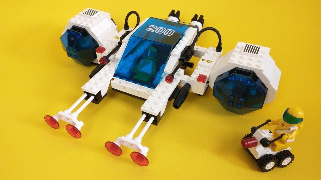 Recenzja - LEGO Space 6932 Stardefender "200" - YouTube