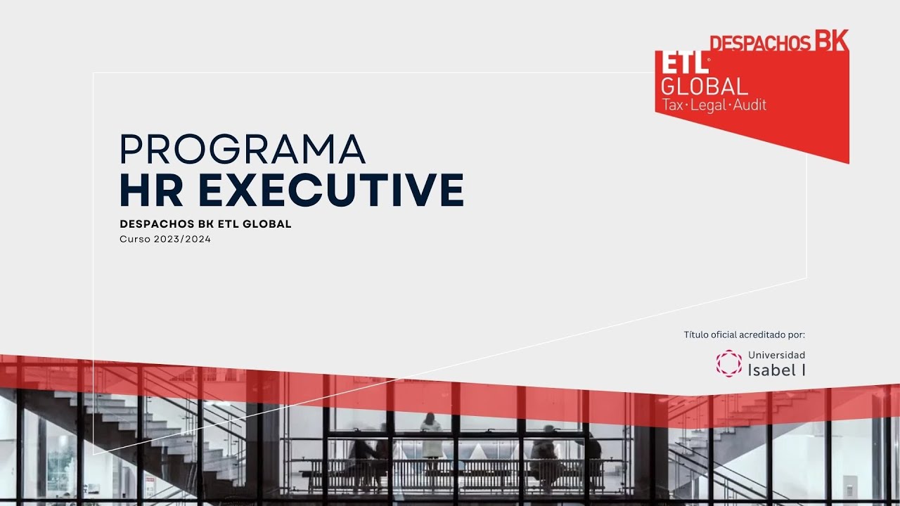 Programa HR Executive | Conviértete en experto/a de Recursos Humanos ...