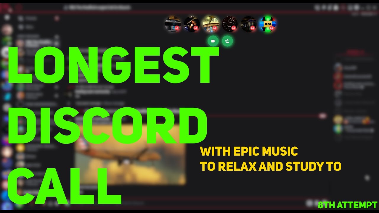 Longest Discord call record attempt - YouTube