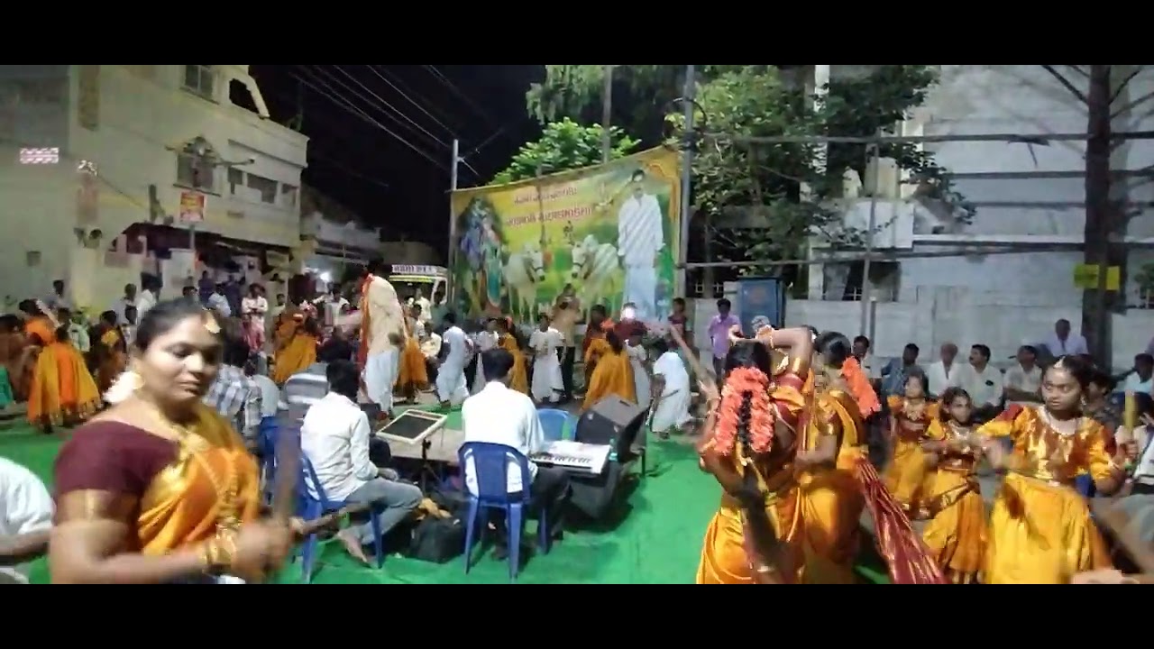 Radha Krishna kolatam & Tenali pinapadu & 2025 & - YouTube