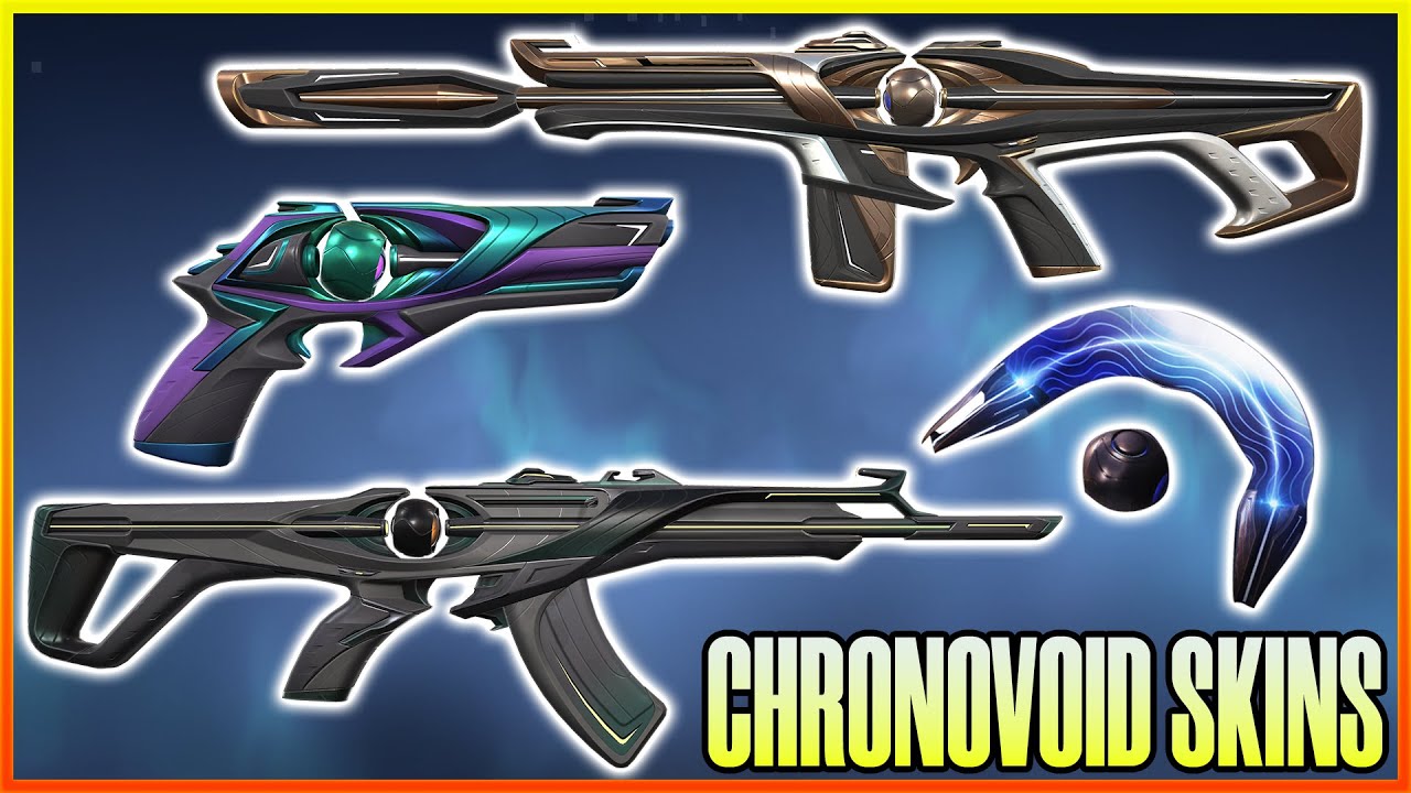 ALL NEW CHRONOVOID SKINS INGAME PREVIEW (INSANE KNIFE ?!) - VALORANT ...
