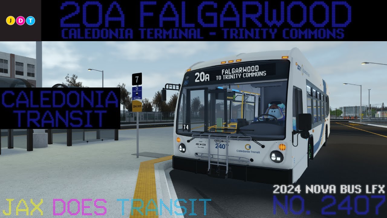 [ROBLOX] VAMOS/Caledonia Transit | 20A Falgarwood | 2407 - YouTube