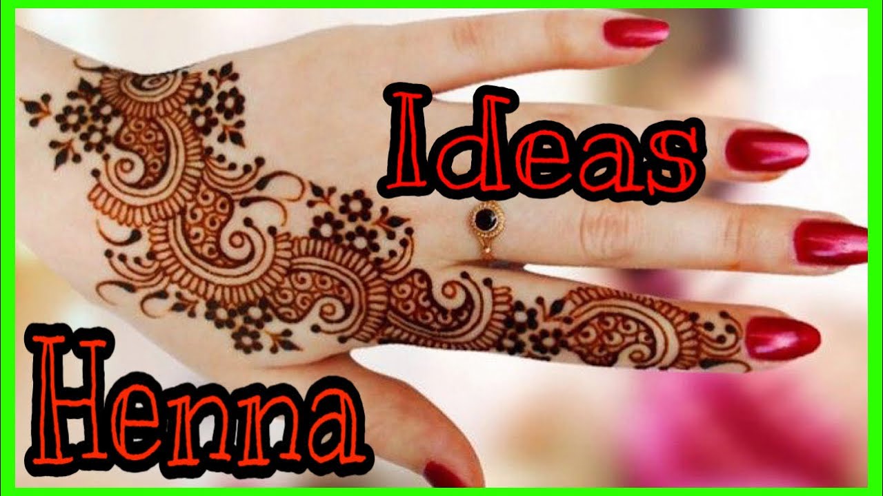 2020 Easy Quick Henna Ideas - YouTube