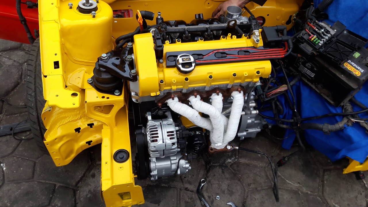 6n2 gti first start after brand new engine AVY - YouTube