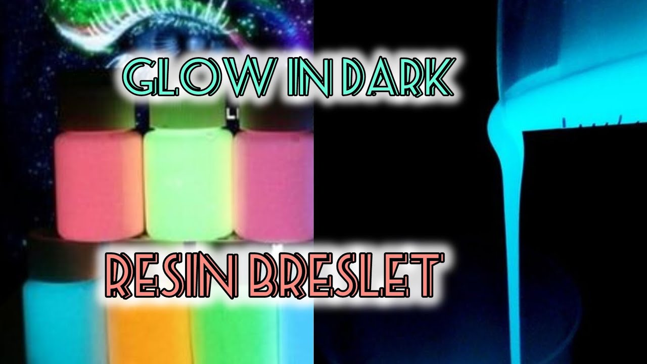 Resin bracelet | Glow in dark @Sadaf_art_studio - YouTube