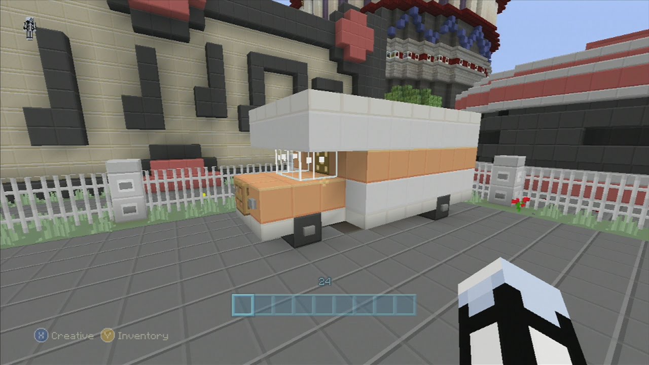 SPANKLECHANK'S Minecraft Tutorials: How to make a Moving Truck (Large ...