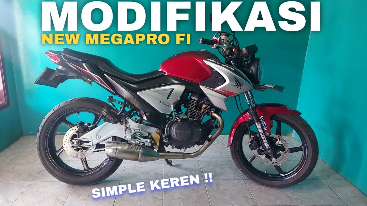 MODIFIKASI MEGAPRO FI ALIRAN RETRO MODERN‼️GANTENG DAN NYAMAN‼️ - YouTube
