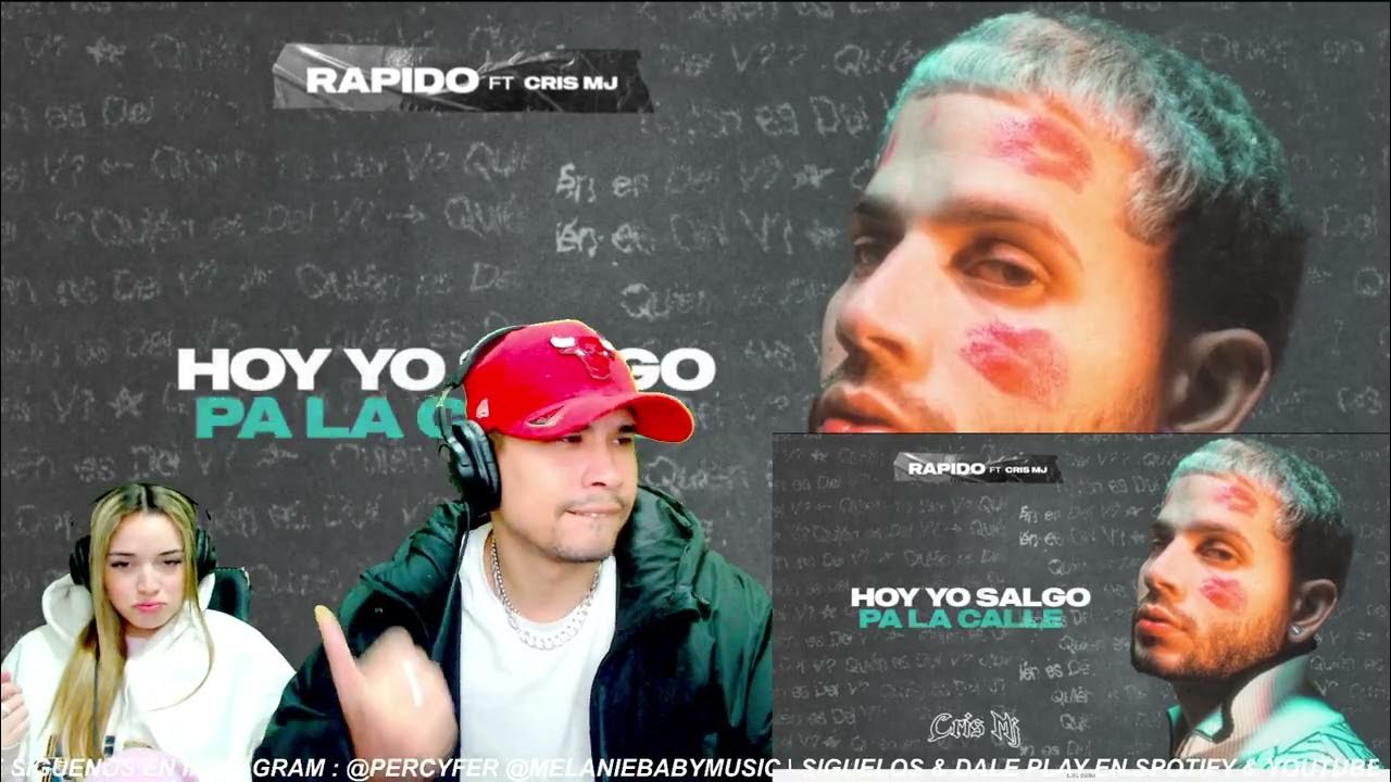 Dei V - Rapido ft. Cris MJ (Official Visualizer) || REACCIÓN - YouTube