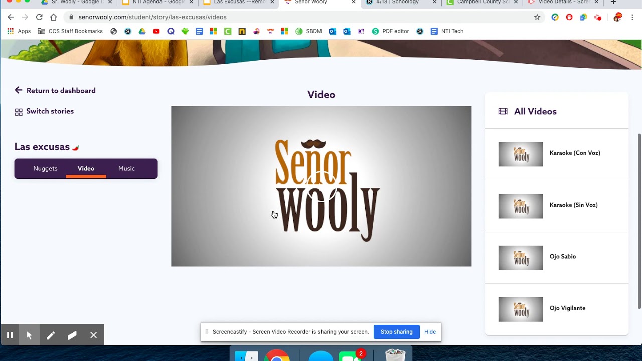 Señor Wooly: How to find Nuggets, video, and music - YouTube