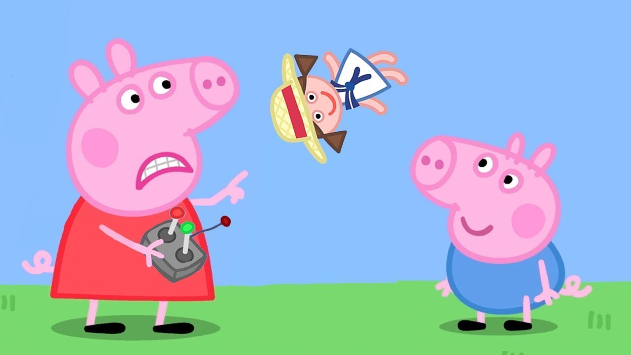 Peppa Pig Français | L’avion miniature de Papy Pig | Dessin Animé Pour ...