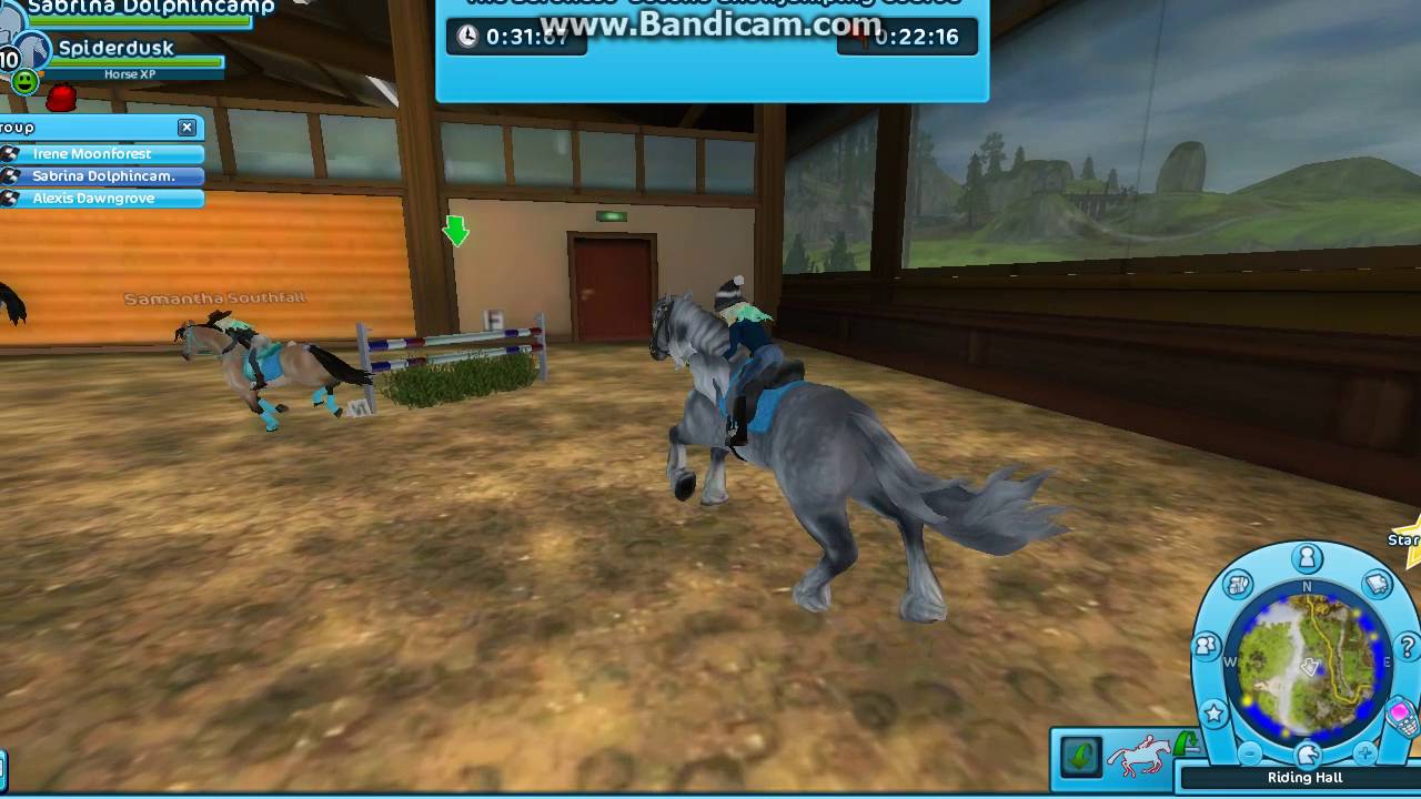 star stable training with friends & horses - YouTube